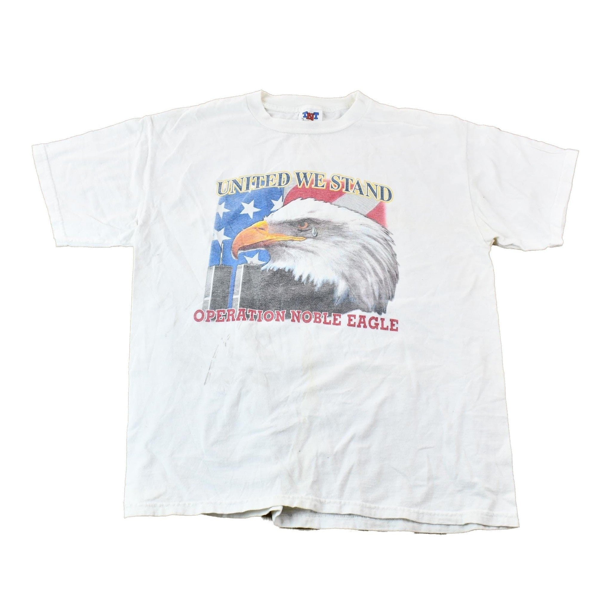 Vintage 2000s Operation Noble Eagle Single Stitch Graphic T-Shirt Men ...